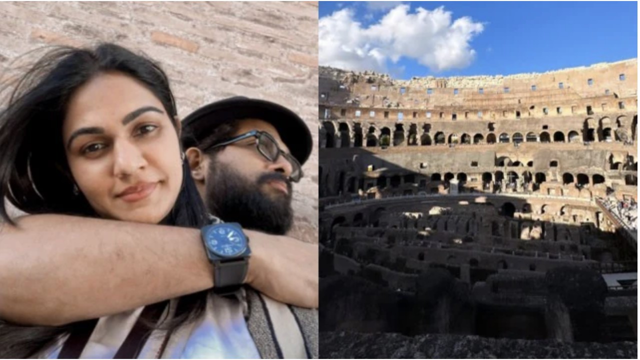 Allu Arjun and Sneha Reddy Savor Moments in Rome Before Attending Varun ...